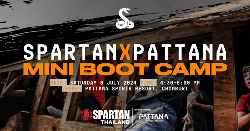 SPARTAN X PATTANA MINI BOOT CAMP For Kids - Pattana Sports Resort